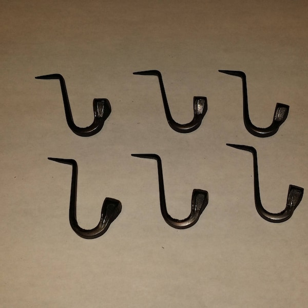 Wrought Iron Hooks - Etsy
