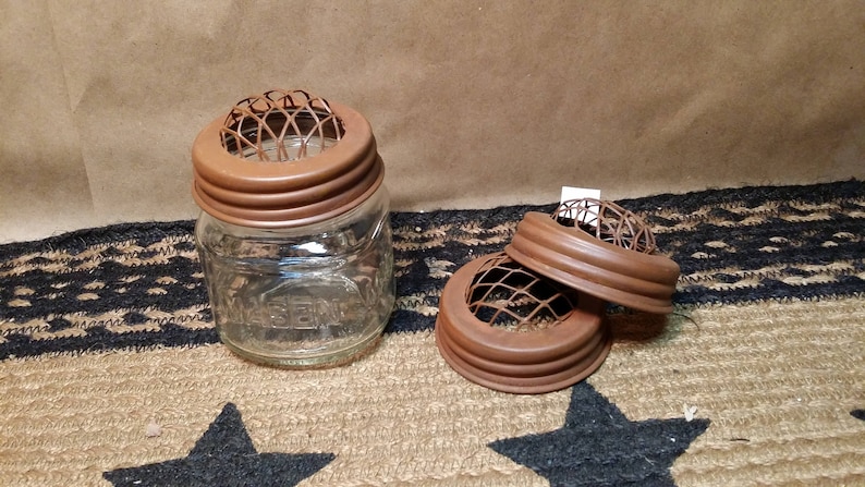 3 or 12 Rusty Frog Lids Craft Supply Fit Regular Standard - Etsy