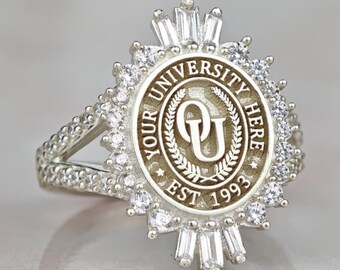 Texas A&M University Commerce Gold Class Ring • 10K Solid Gold ...