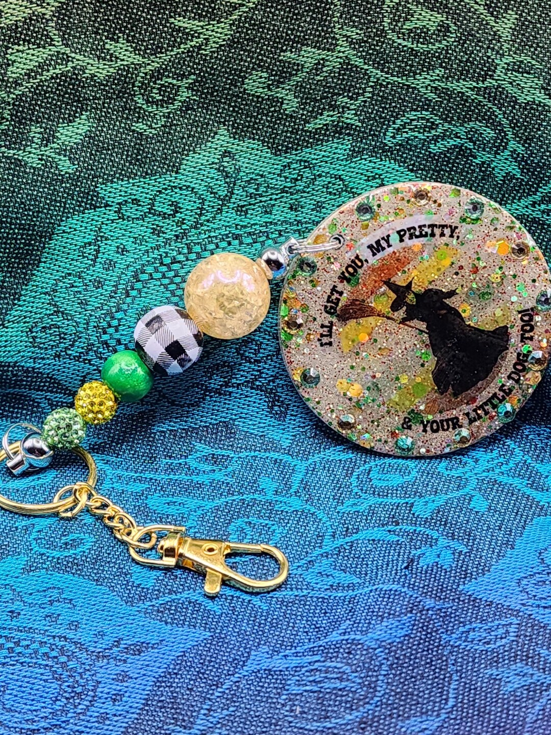 Wicked Witch Keychain - Etsy