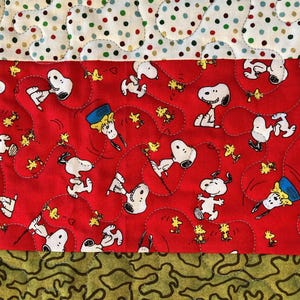 Peanuts Lap Size Youth Quilt - Etsy