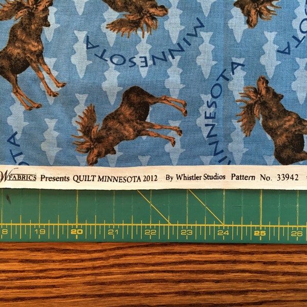 Moose Fabric - Etsy
