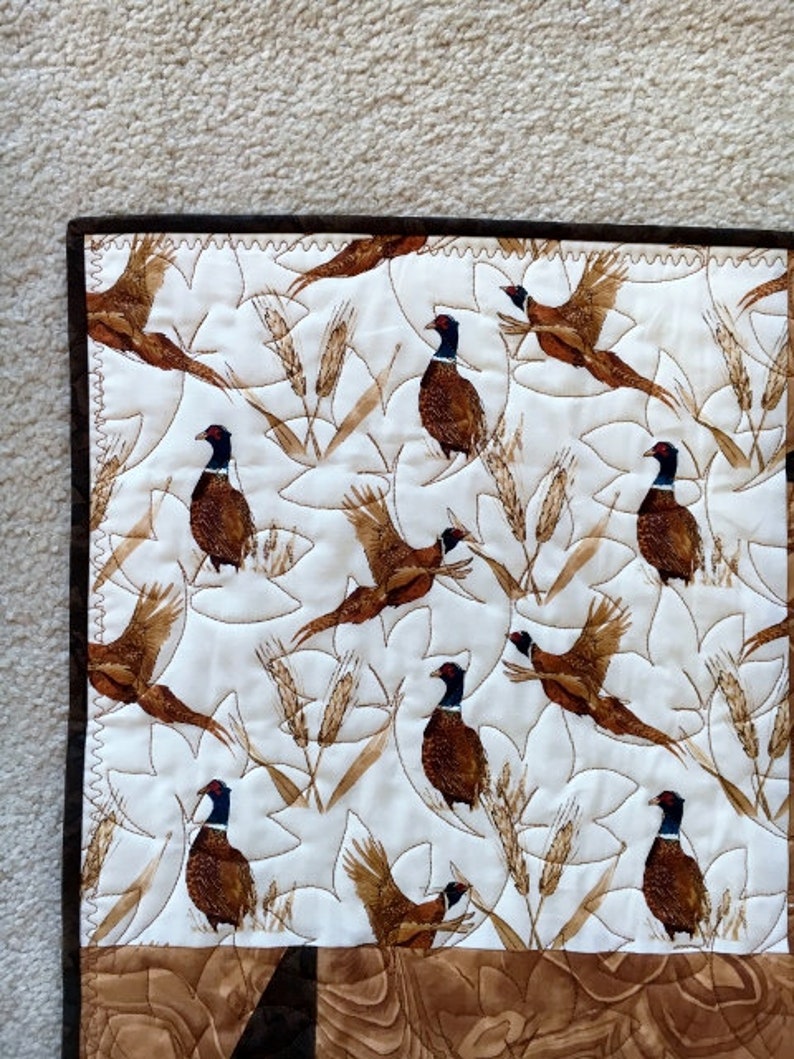 Lap Size Quilt Minnesota 2017 Pheasants - Etsy