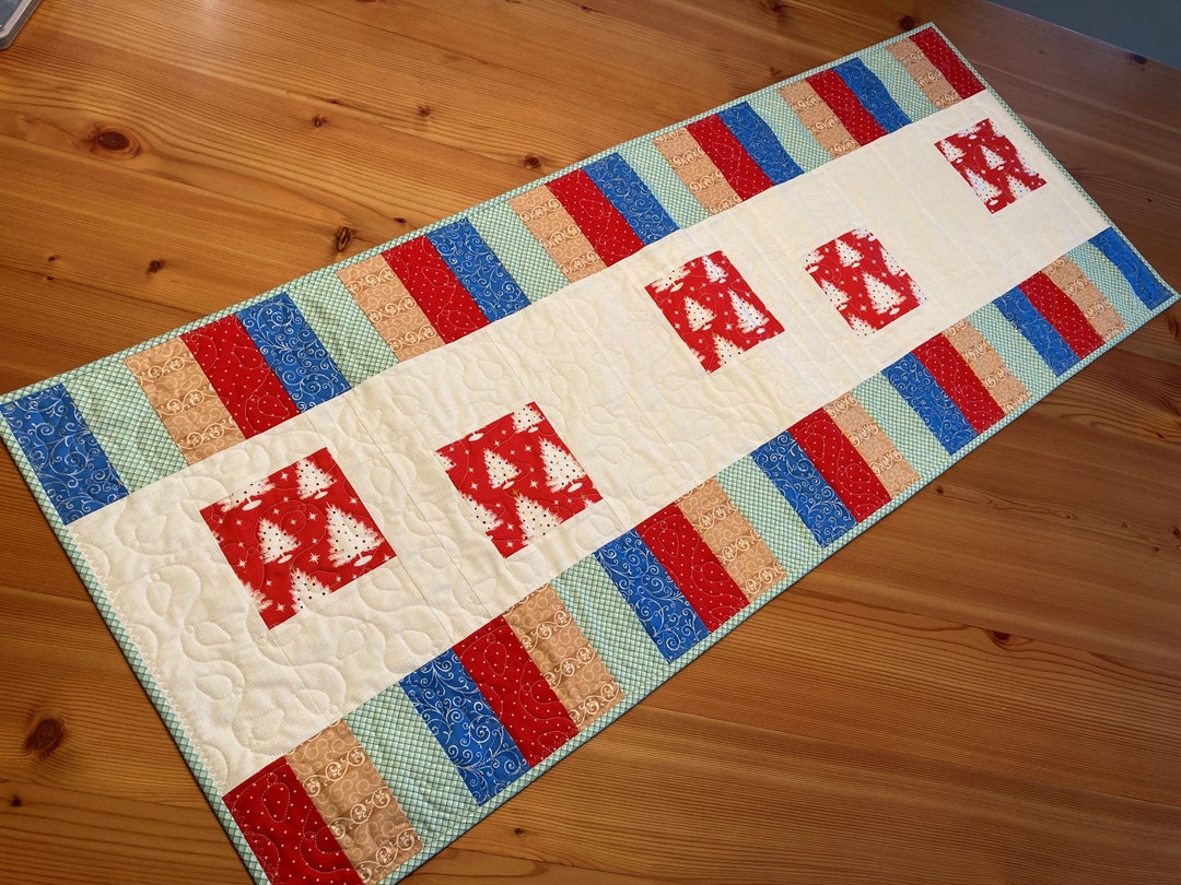 Winter Charms Quilted Table Runner B - Etsy