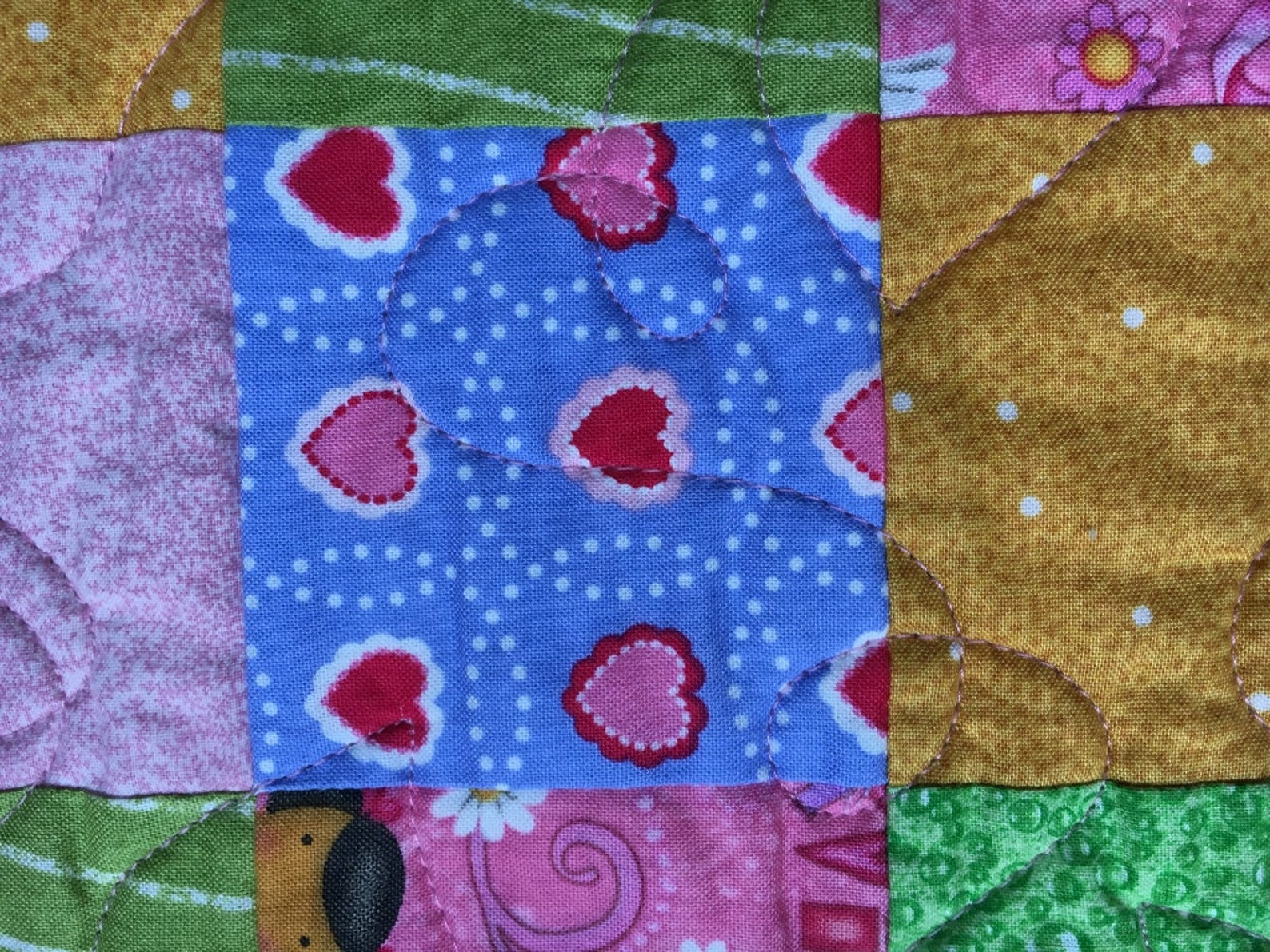 Breast Cancer Awareness Quilted Table Runner | Etsy