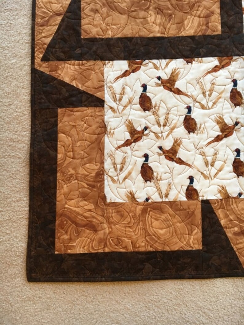 Lap Size Quilt Minnesota 2017 Pheasants - Etsy