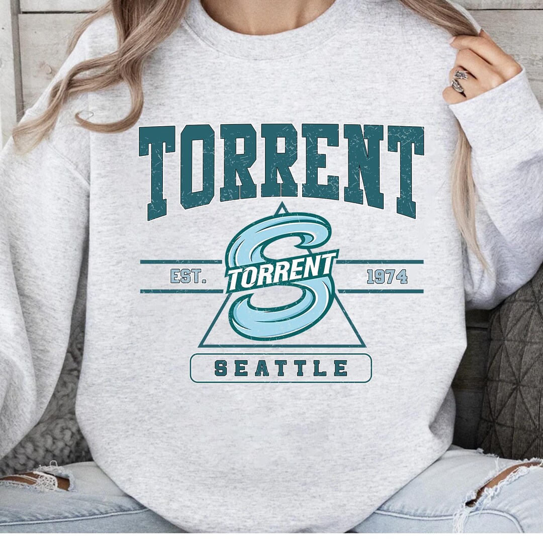 Vintage Seattle Torrent Sweatshirt, Hockey Fan Shirt, Hockey Tee - Etsy