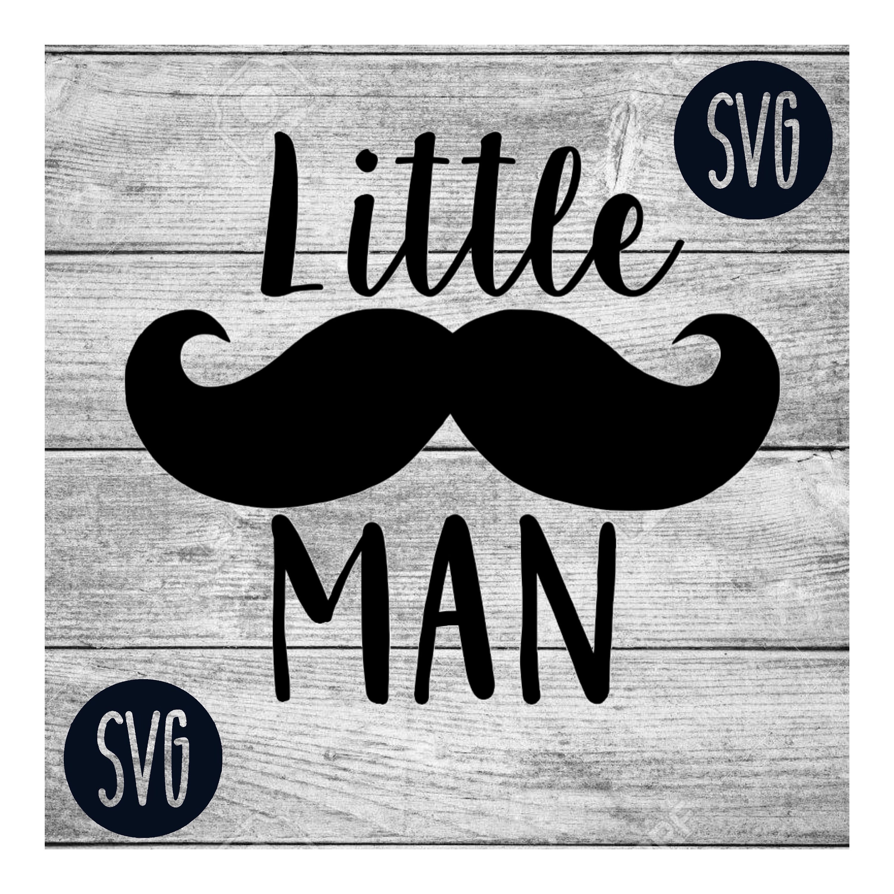 Little Man Svgmustache SVG Baby Shower Giftsdigital - Etsy