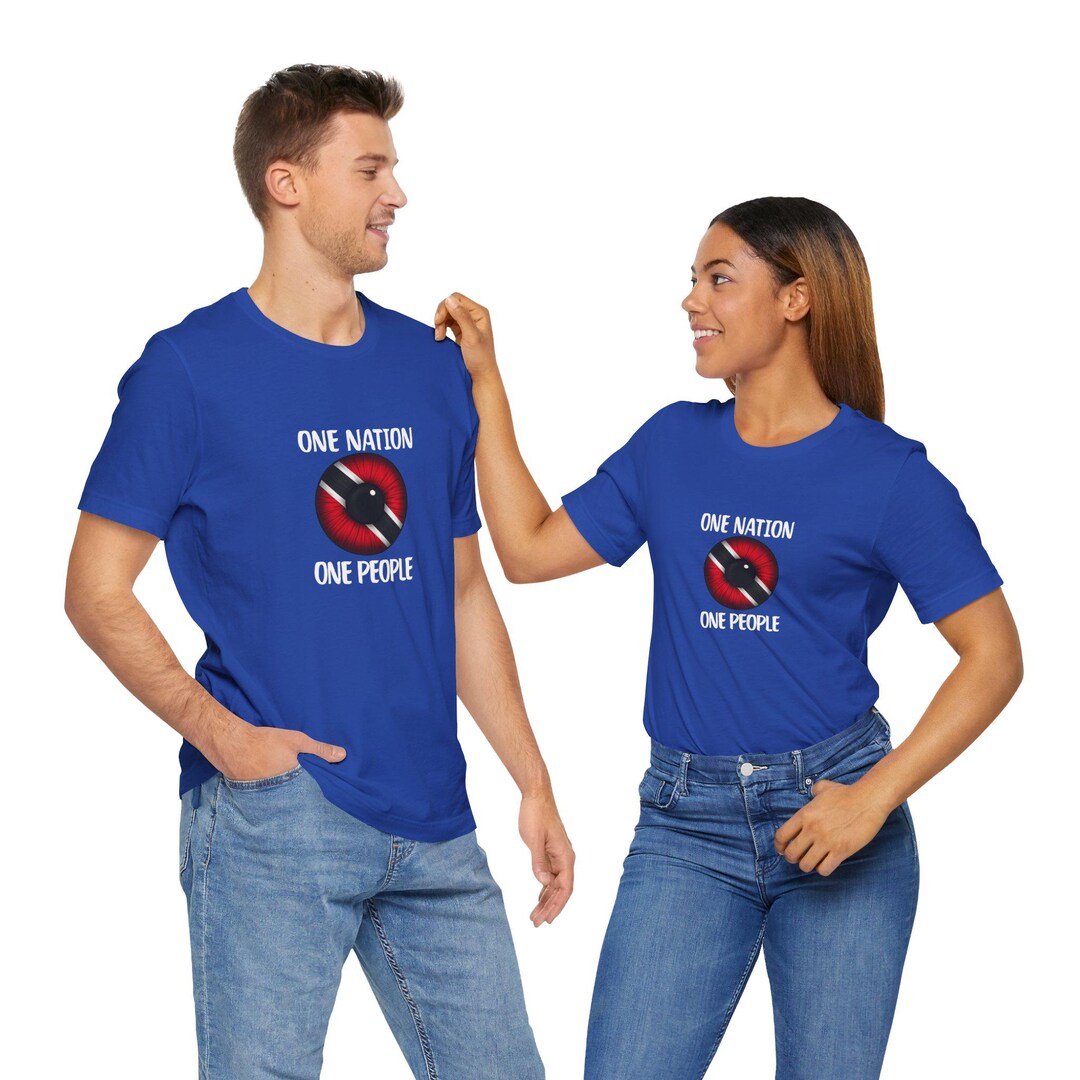 Trinidad & Tobago T-shirt, One Nation One People Tee, Caribbean Pride ...