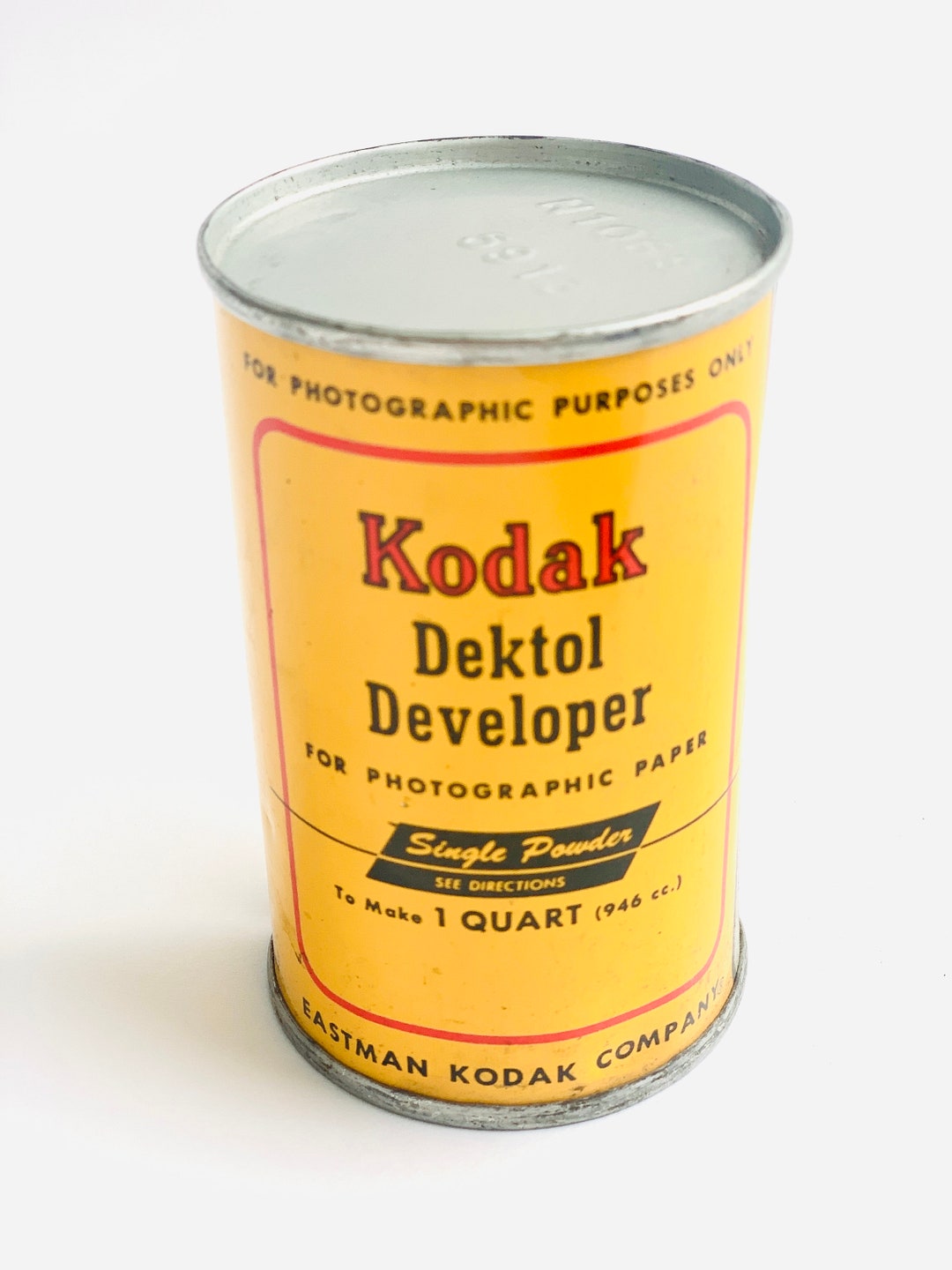 VINTAGE NEW Kodak Eastman Dektol Developer Made in USA - for ...
