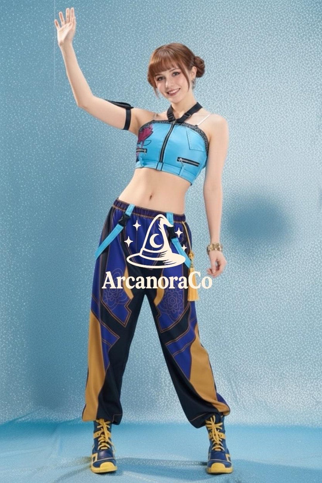 Zoey K-POP Demon Hunter Cosplay Costume – Street Dance Ver. | Top ...