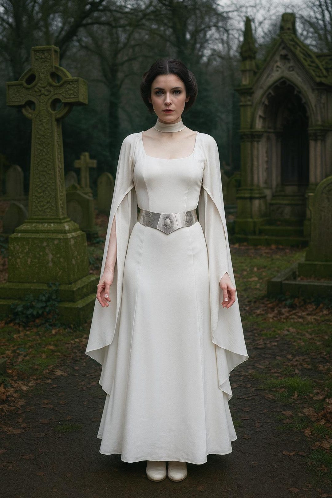 Princess Leia White Dress Costume – Star Wars Cosplay Outfit - Etsy