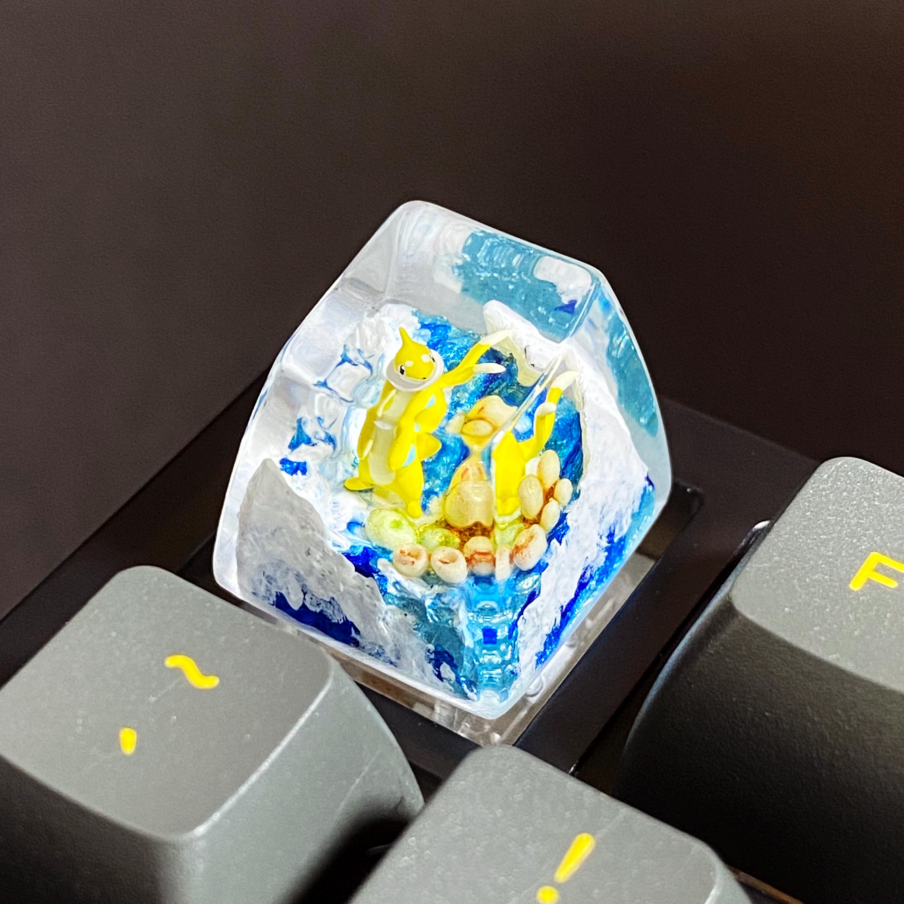 Shiny Bui.zel Resin Keycap, Custom Anime Keycap Artisan, Anniversary ...
