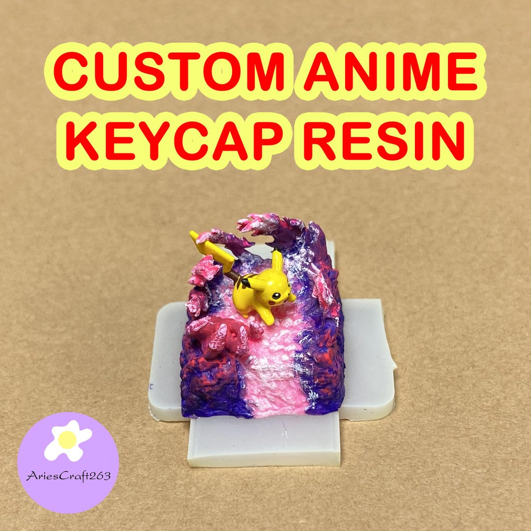 Custom Anime Keycap Resin, Profile SA, 1u, Gift for Gamer, Anniversary ...