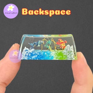 Groud.on Primal, Rayqua.za Mega, Kyog.re Mega Keycap Resin (2u, 2.25u ...