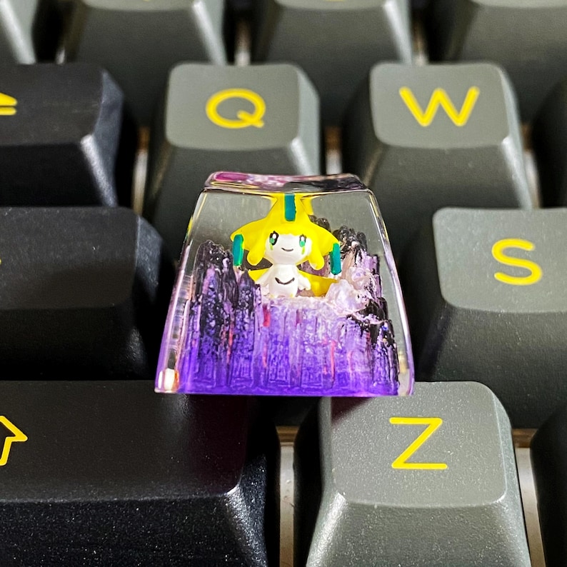 Jira.chi Resin Keycap, Simple Base, Custom Anime Keycap Artisan ...