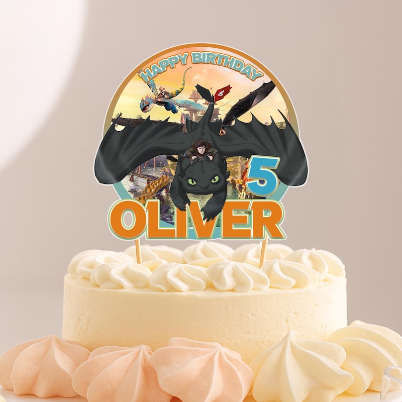 Dragon Cake Topper - Etsy