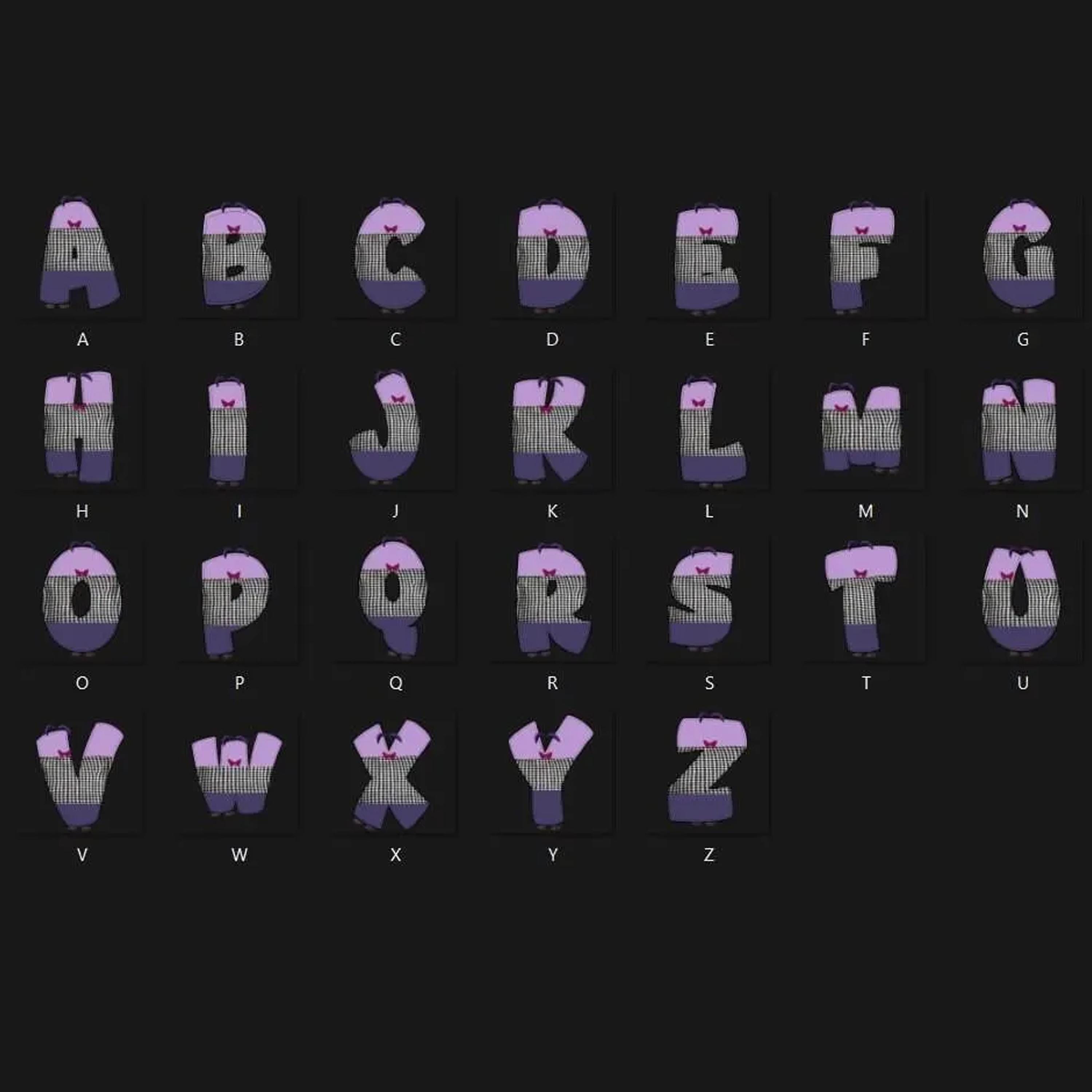Inside Out 2 Doodle Alphabet Letters PNG Bundle Instant Download - Etsy