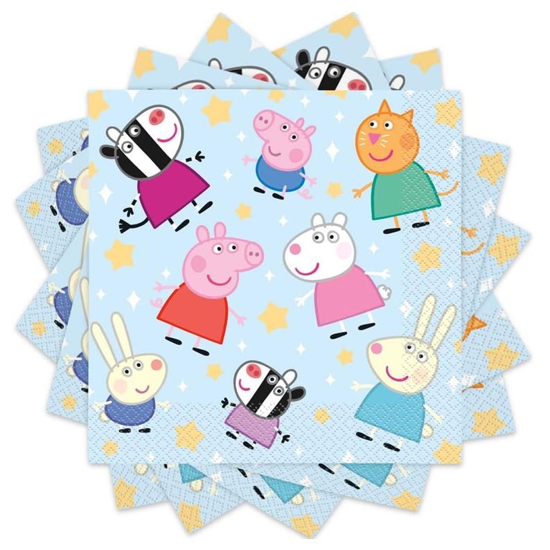 Officially Licensed Peppa Pig Birthday Party Supplies Set for 16 Guests ...