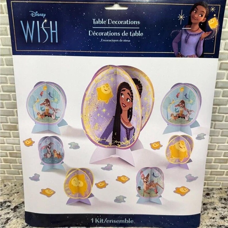 Disney’s Wish Centerpiece Table Decorating Kit – 27 Pc - Etsy