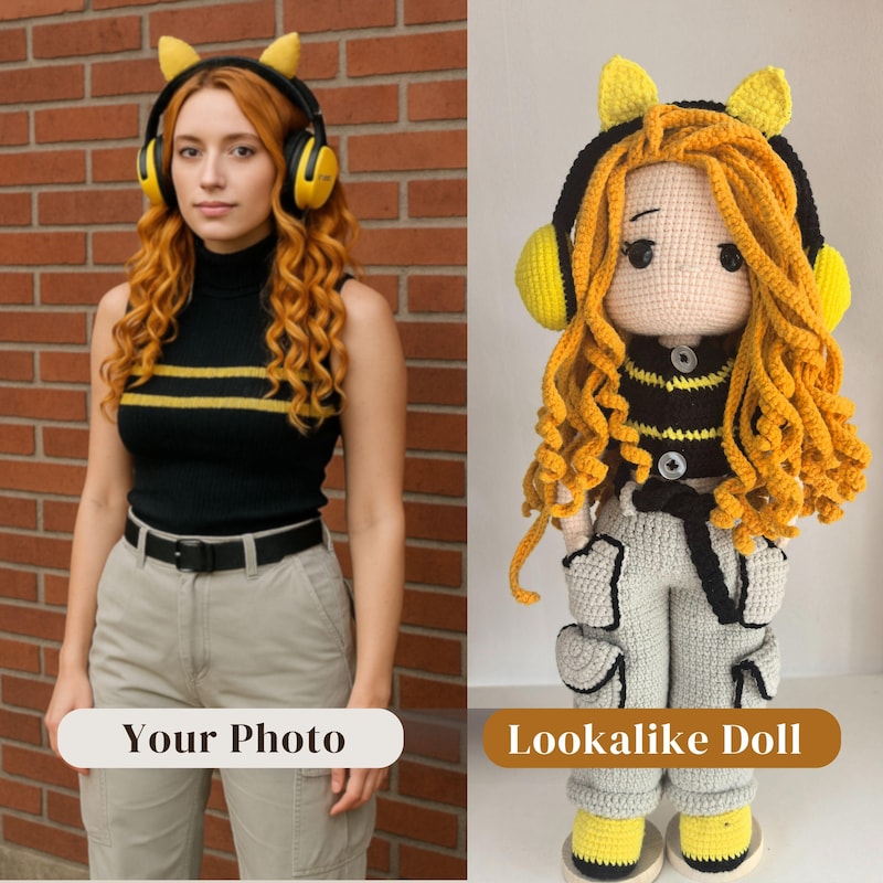 Custom Doll Look Like Me - Etsy