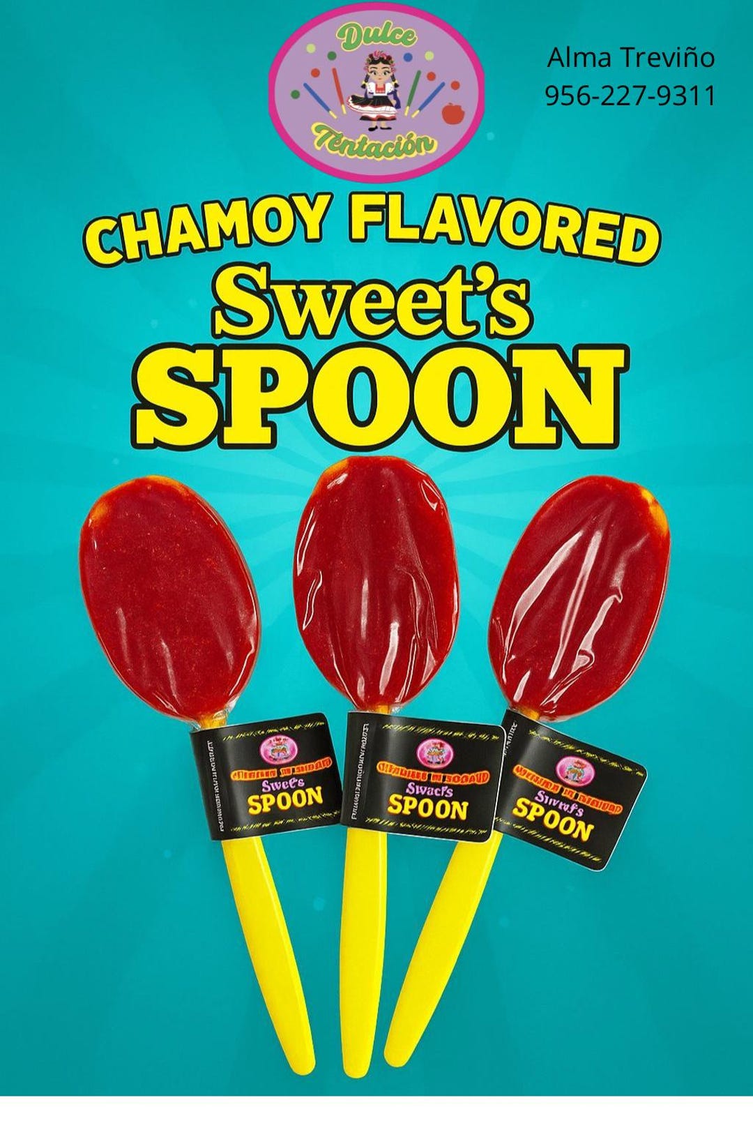 Spoon With Chamoy Flavored Tamarind/spoon Chamoy Flavored 3/5/10pcs - Etsy