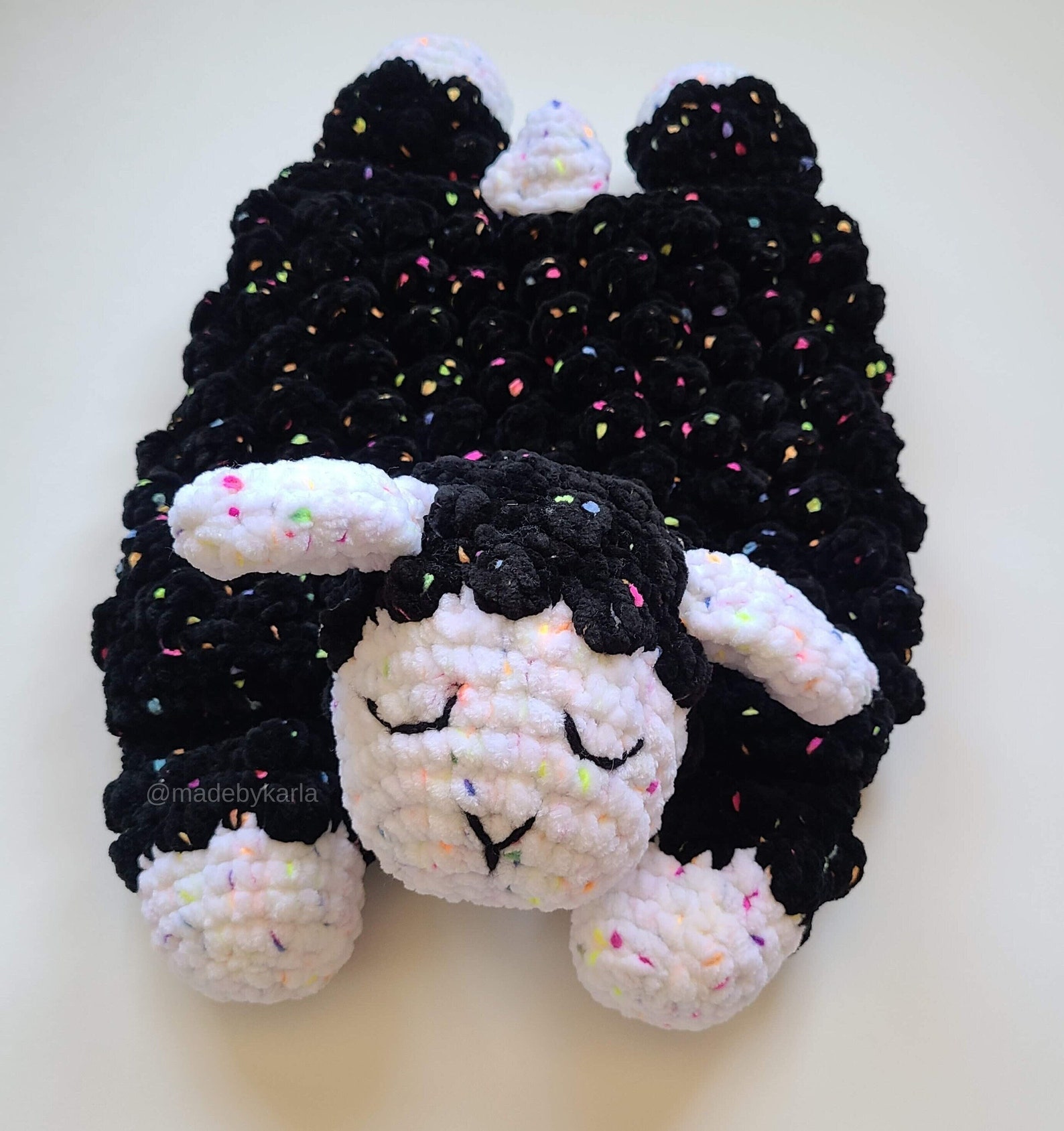 Sleepy Sheep Pajama Bag Pattern, Crochet Farm Animal Pattern, Amigurumi ...