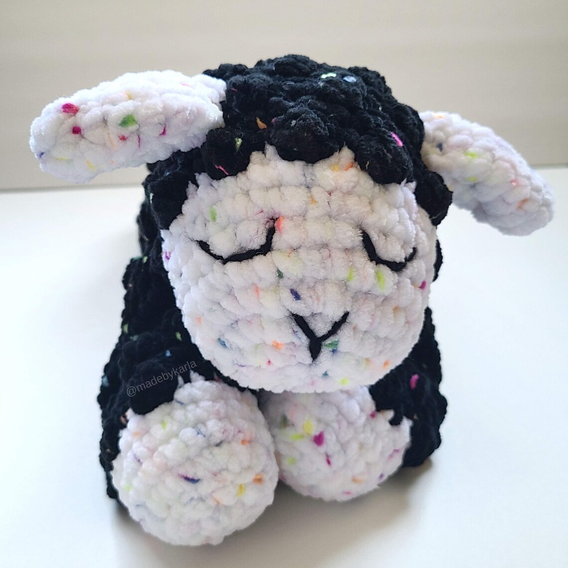 Sleepy Sheep Pajama Bag Pattern, Crochet Farm Animal Pattern, Amigurumi ...