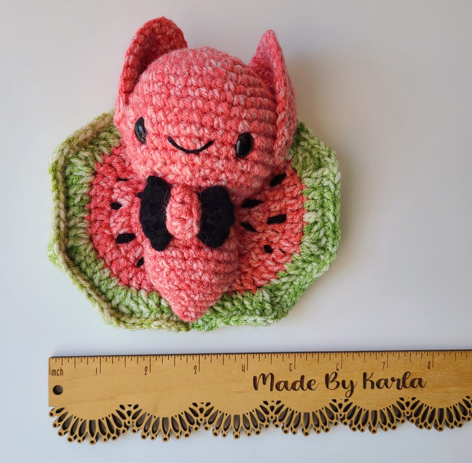 Watermelon Fruit Bat Plushy Cute Spooky Halloween Gift - Etsy