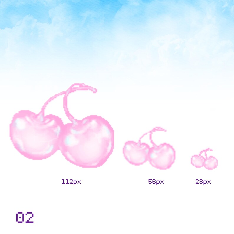 Y2K Chrome Pixel Pink Twitch Emotes Pack | Metallic Icons | Sub/Bit ...