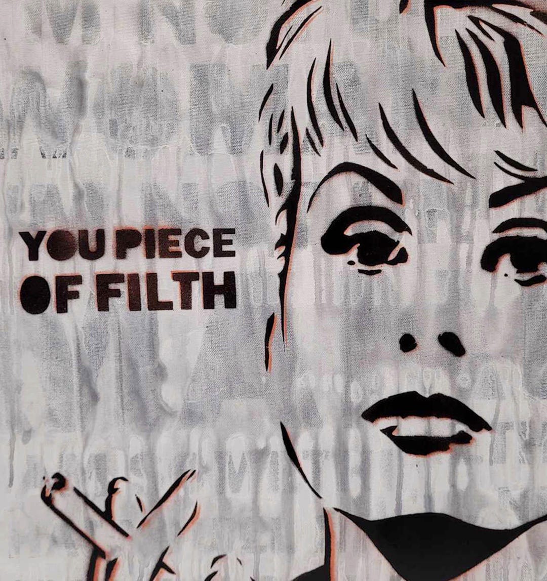 Absolutely Fabulous Fan Art, Patsy Stone Art, Queer Art, British Humour ...