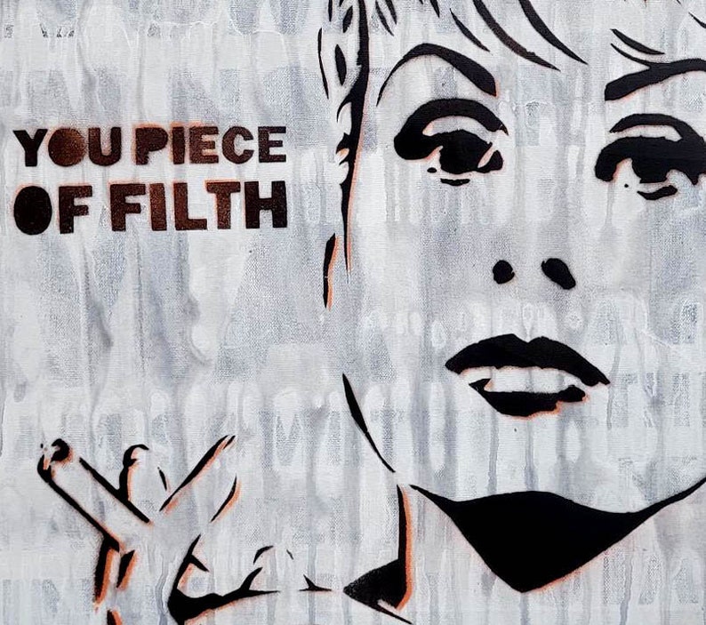 Absolutely Fabulous Fan Art Patsy Stone Art Queer Art - Etsy