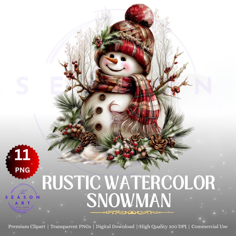 Rustic Snowman - Etsy