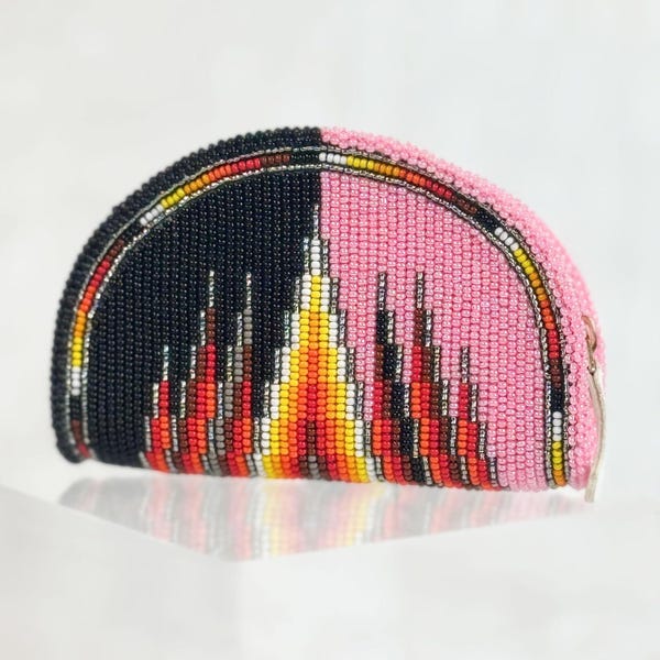 Beaded Coin Purse - Etsy