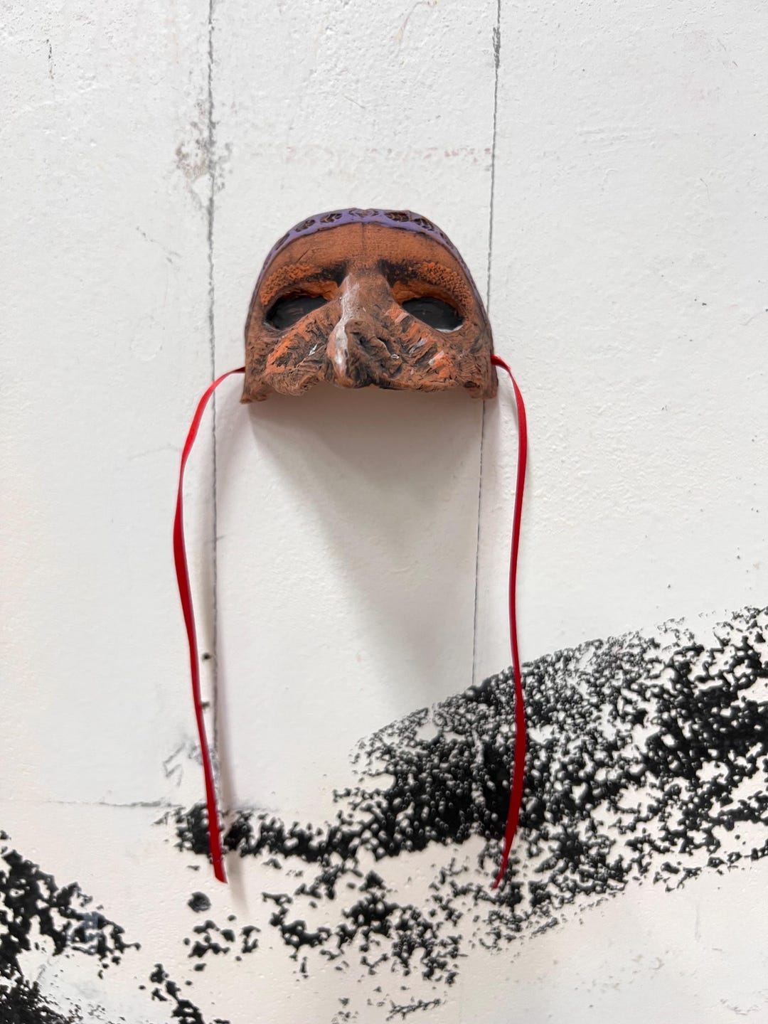 Thespis Beak Ceramic Wall Hanging Mask - Etsy