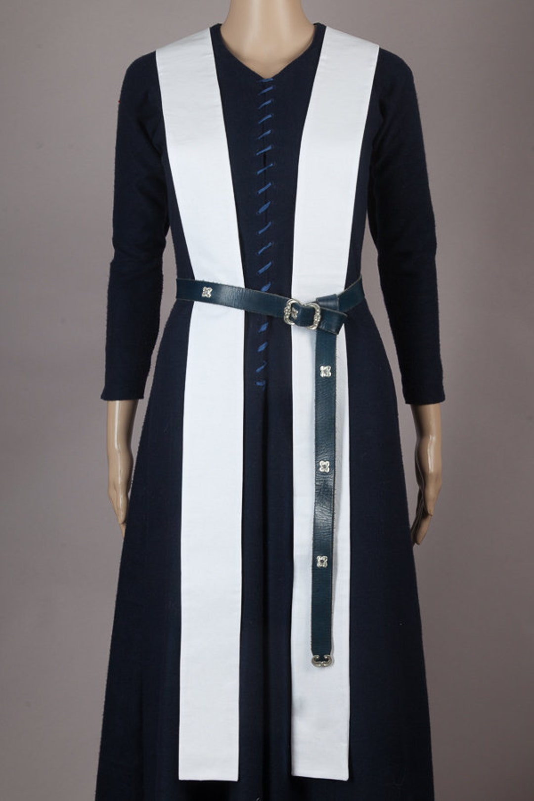 Ready to Ship - White Priest Stole - Costume for LARP, SCA, Roleplaying ...