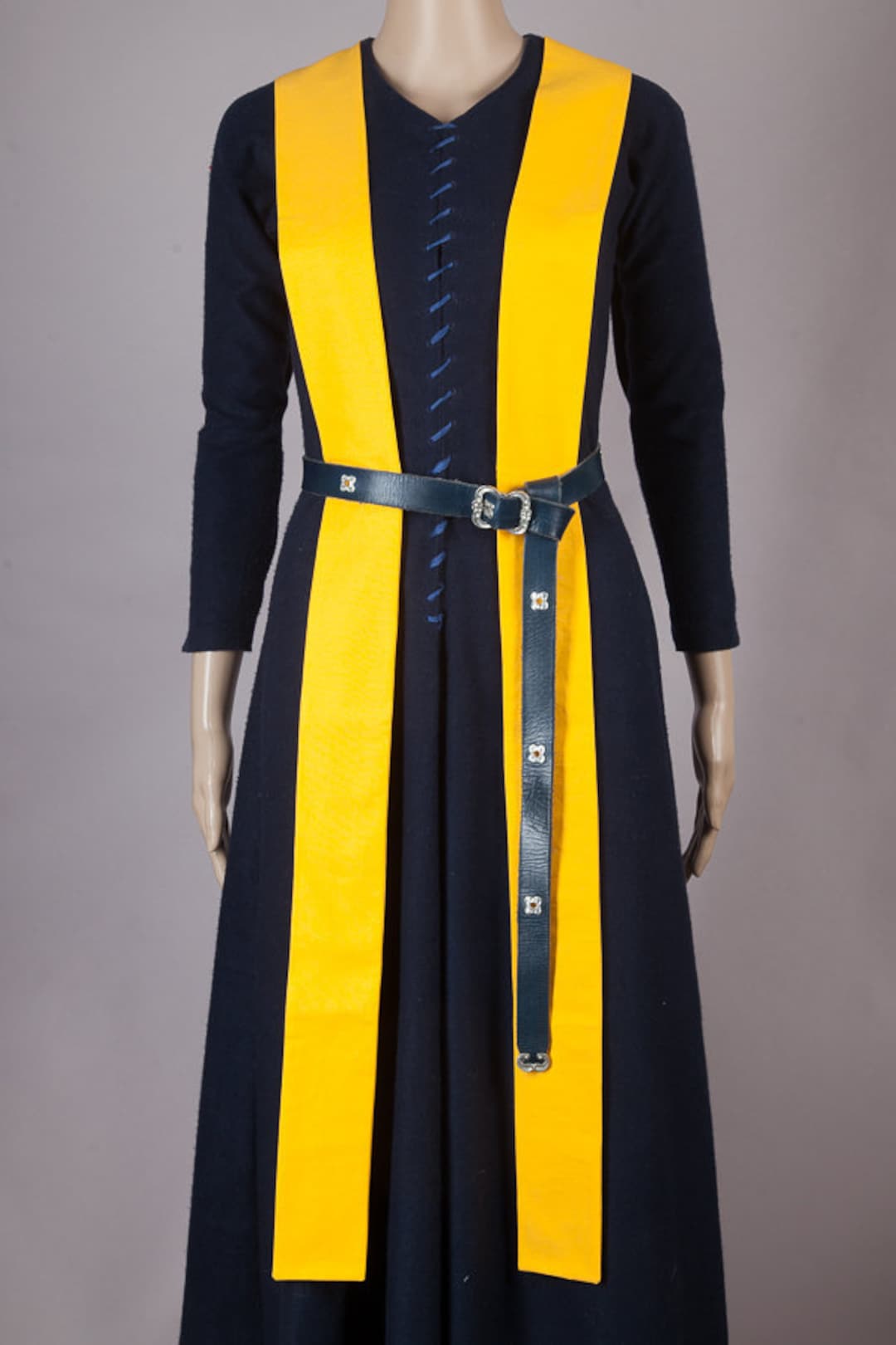 Corn Yellow Cotton Priest Stole: LARP Costume, SCA Reenactment - Etsy
