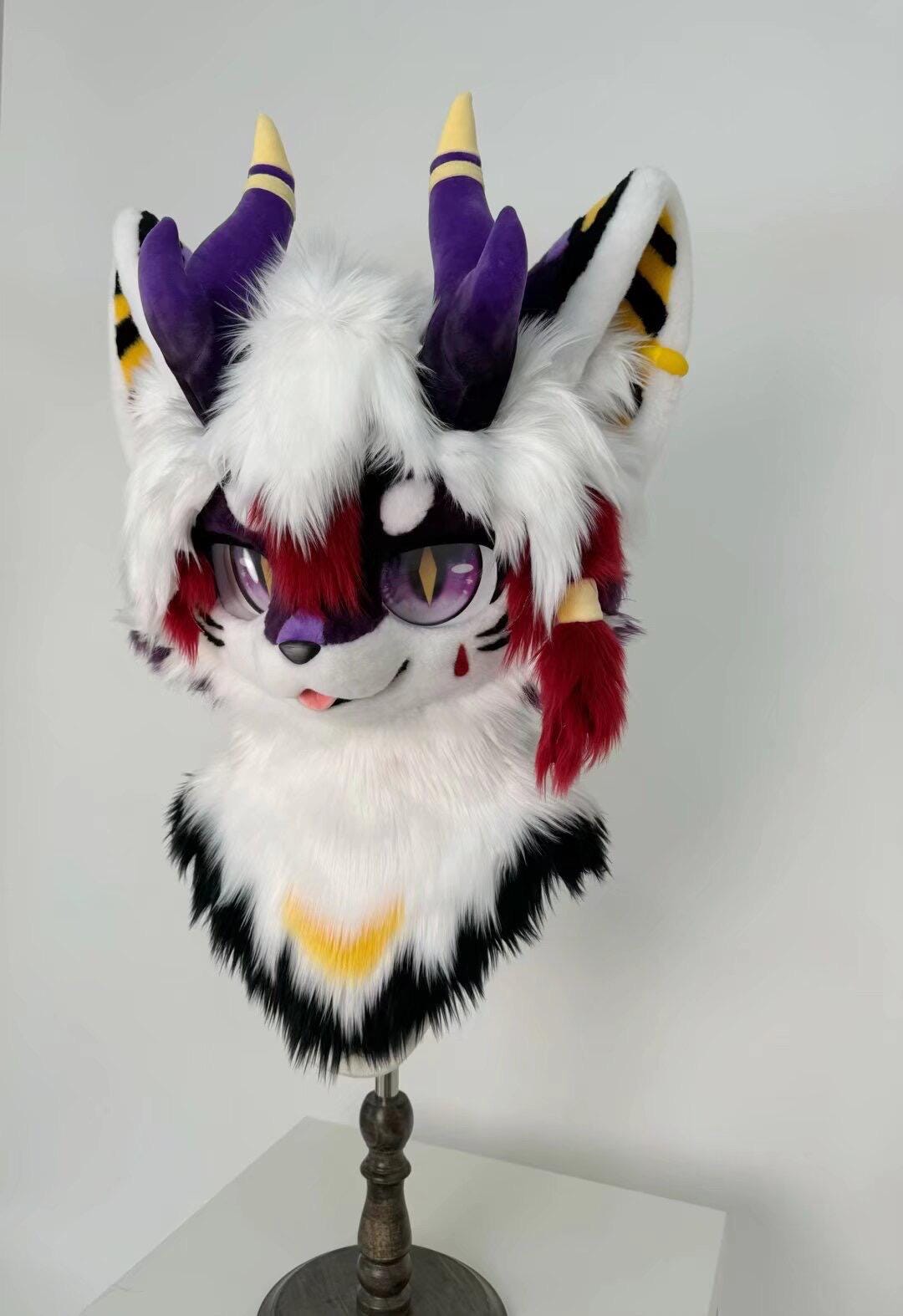 Custom Fursuit Head Commission, Handmade Furry Costume Head, Kemono ...