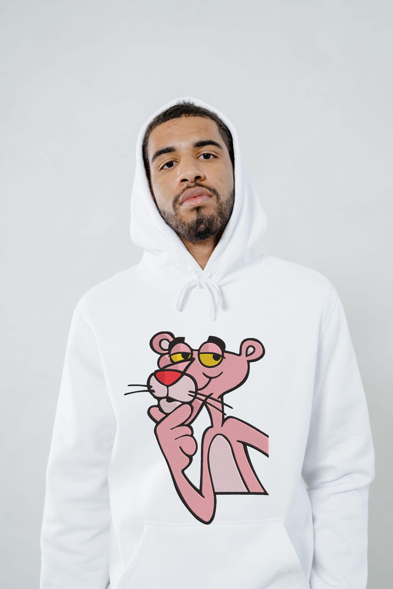 Pink Panther Embroidery Design: Applique Smile (7 Sizes) (instant ...