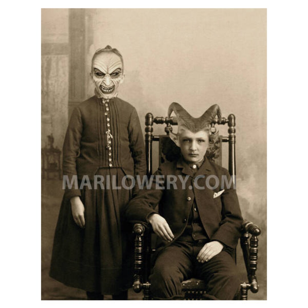 Halloween Art Print Oddities Macabre Horror 8.5 X 11 Inch - Etsy