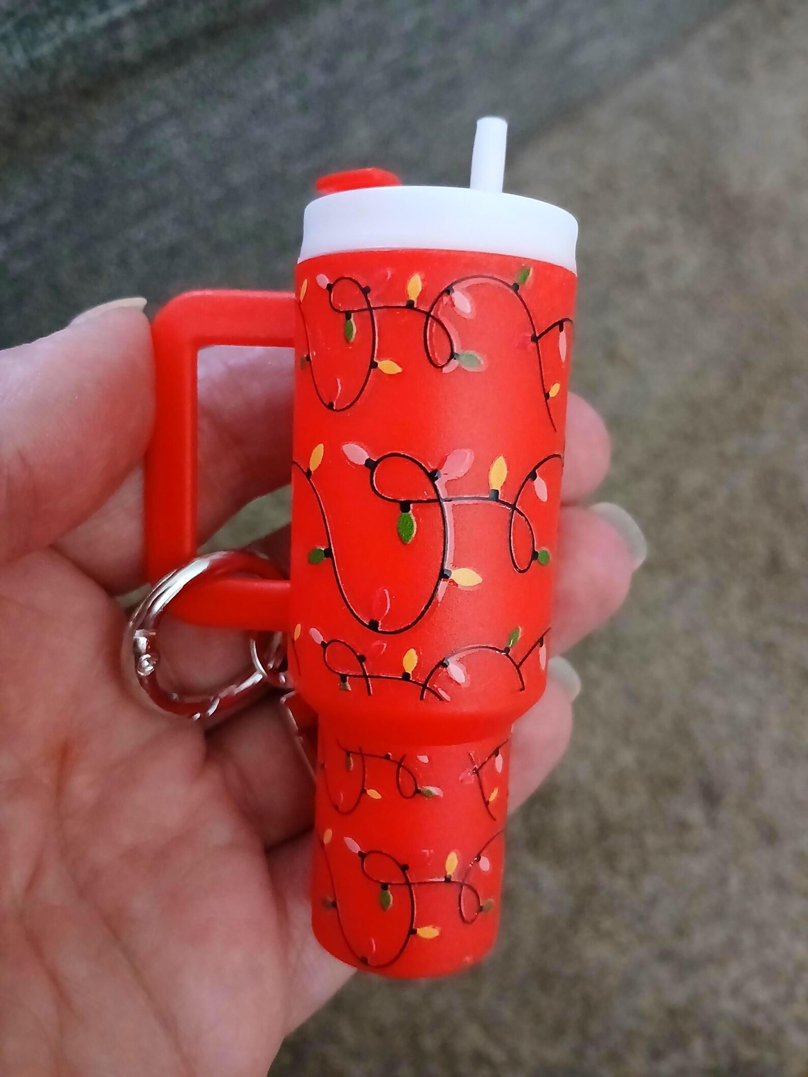 Mini Tumbler Keychain, Multicolor Cup Key Ring, Chapstick Holder, Purse ...