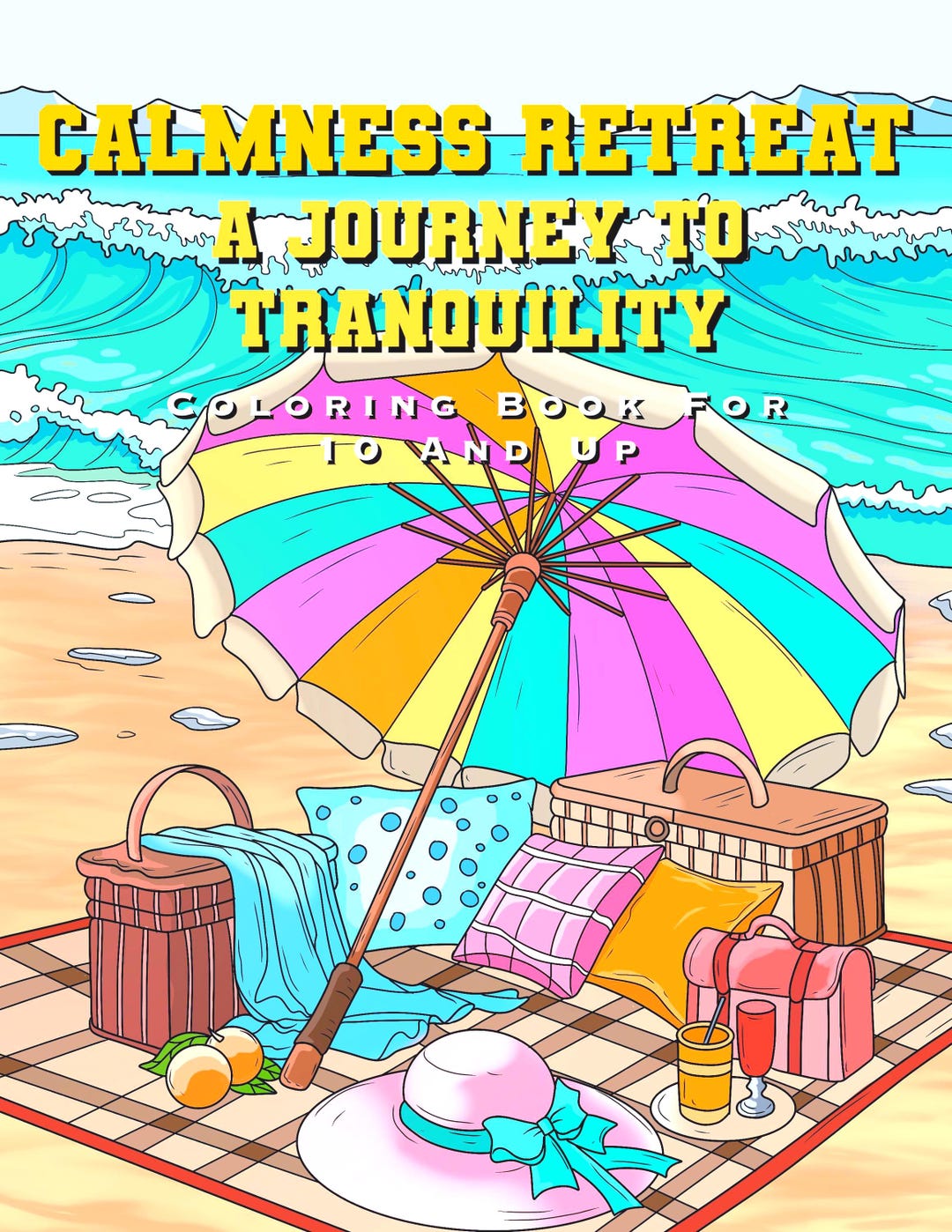 Printable Calmness Retreat Colouring Book for Teens & Adults, Mandalas ...
