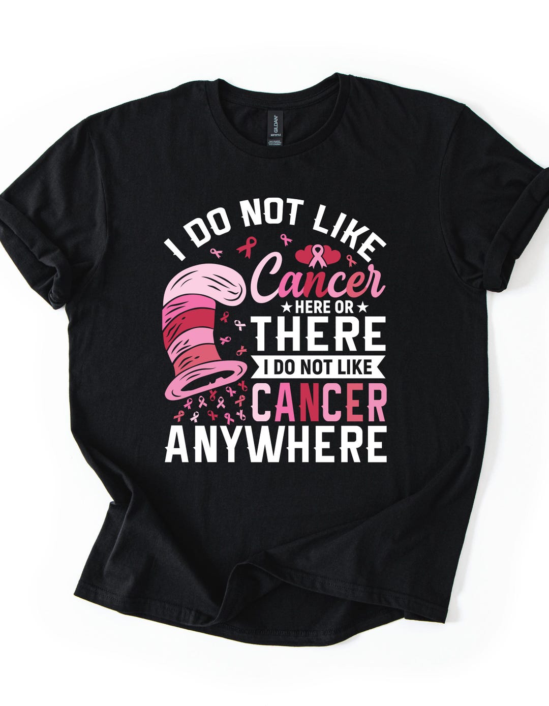 Breast Cancer Awareness T-shirt, Fight Cancer Tee for Men and Women ...