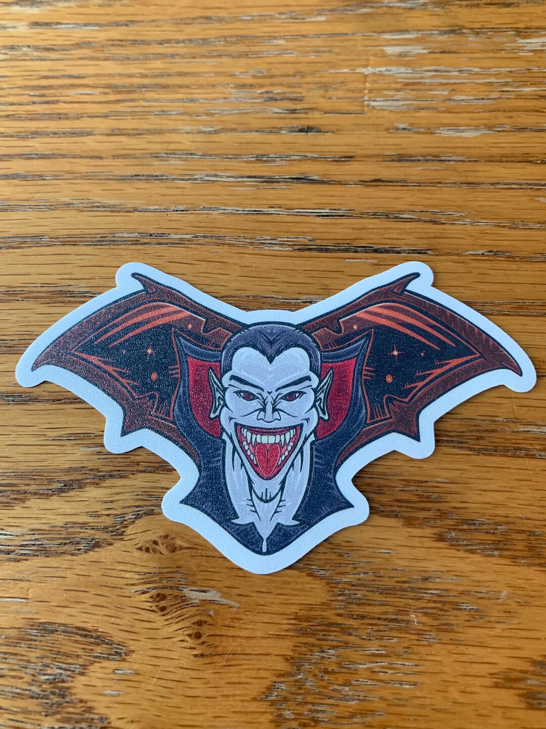 Dracula Vinyl Sticker - Laminated 4-inch - Etsy