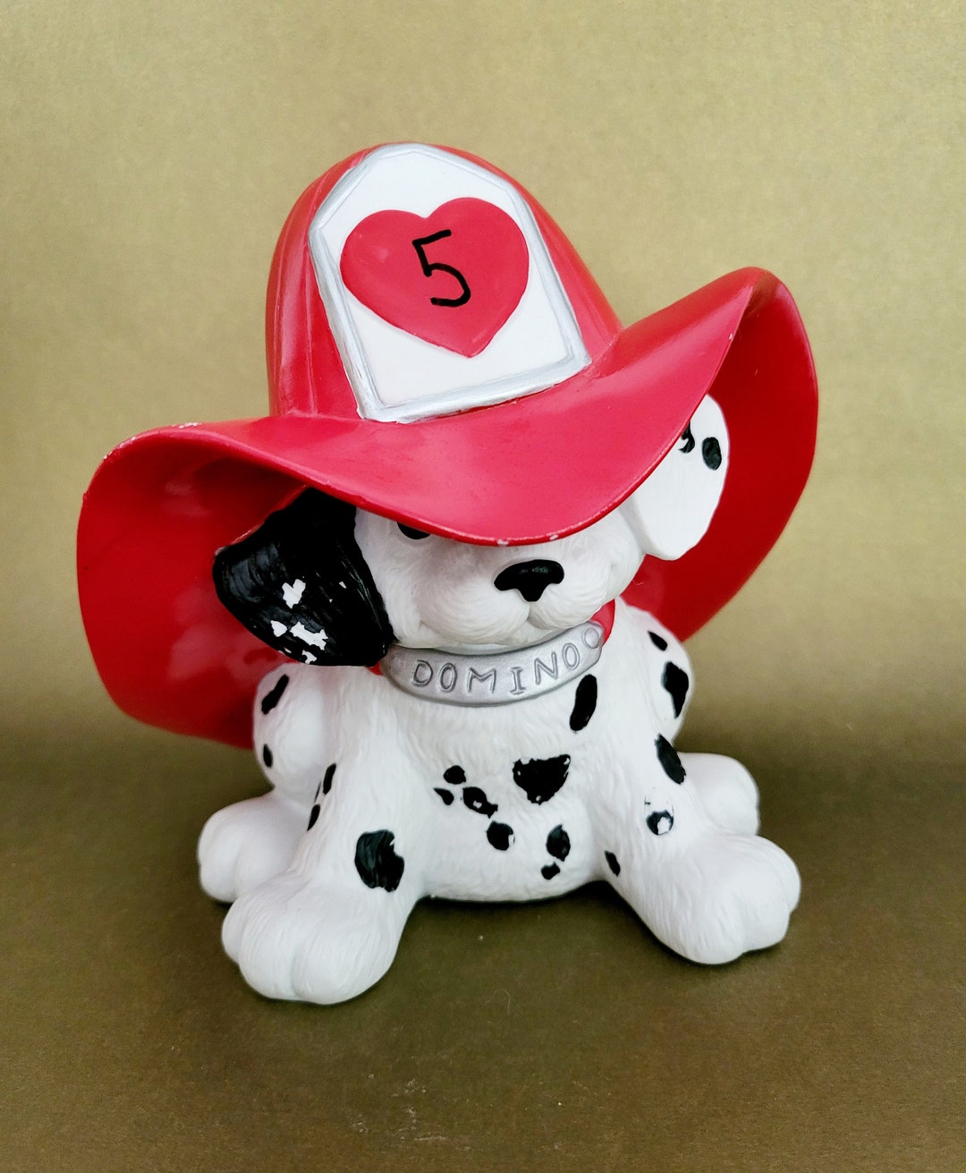 Dalmatian Firedog Coin Bank by Enesco Gift for Dog Lover Fireman Gift ...