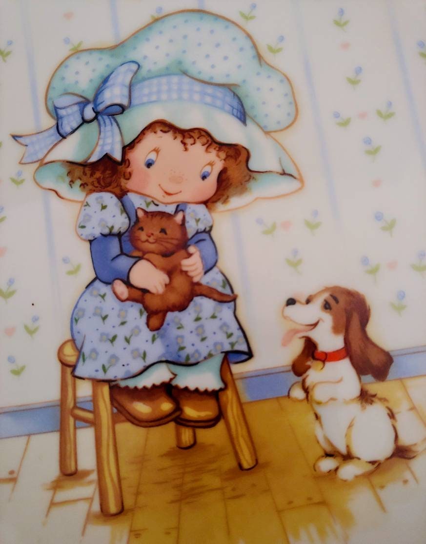 Vintage Miss Mitzi Collector Plate by Heartline - Etsy