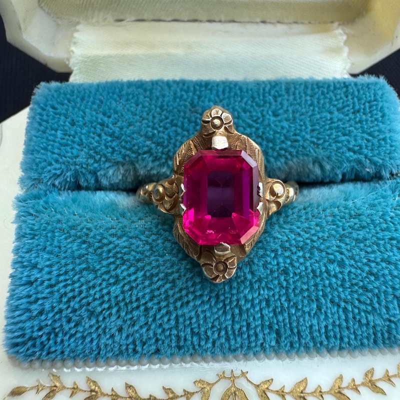 Antique 1920/ Ring Gold - Etsy