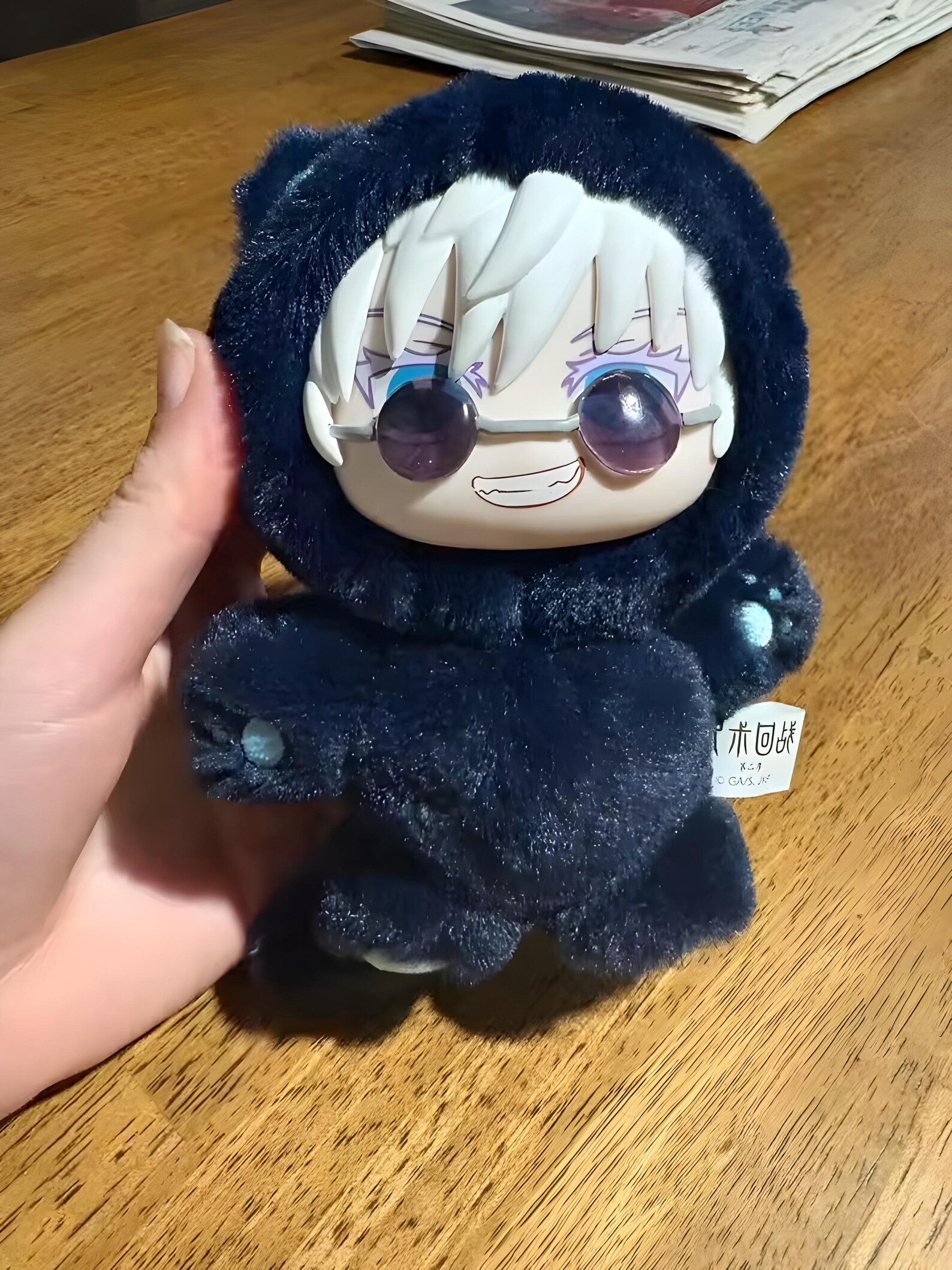 Satoru Gojo Plush Keychain – Jujutsu Kaisen Bag Charm, Cute Anime ...