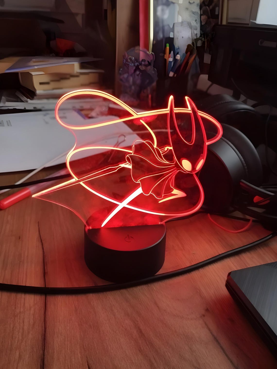 Hollow Knight Silksong LED Lamp – Hornet Night Light Game Gift - Etsy
