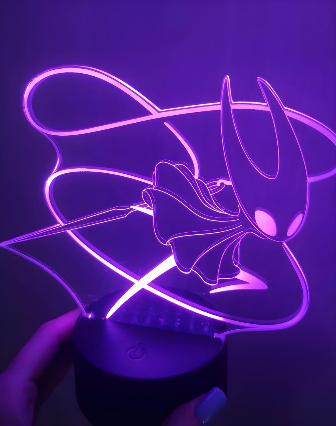Hollow Knight Silksong LED Lamp – Hornet Night Light Game Gift - Etsy